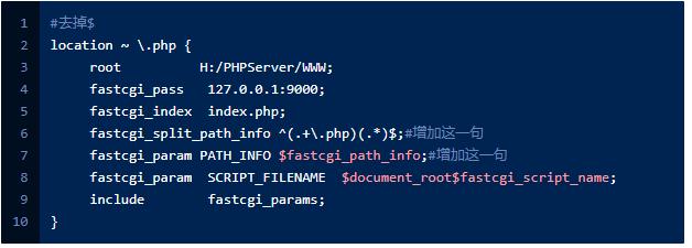 Nginx配置PHP pathinfo - SaiitaのBlog